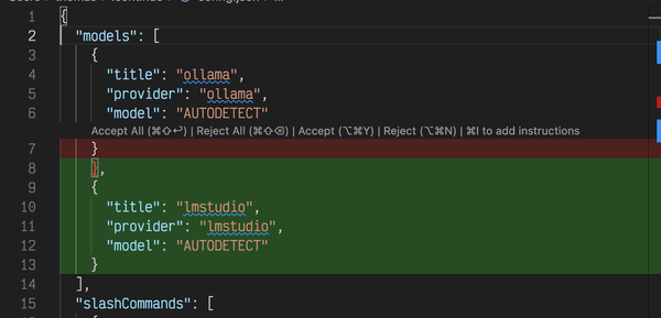 Inline LLM code completions in VSCode without GitHub Copilot